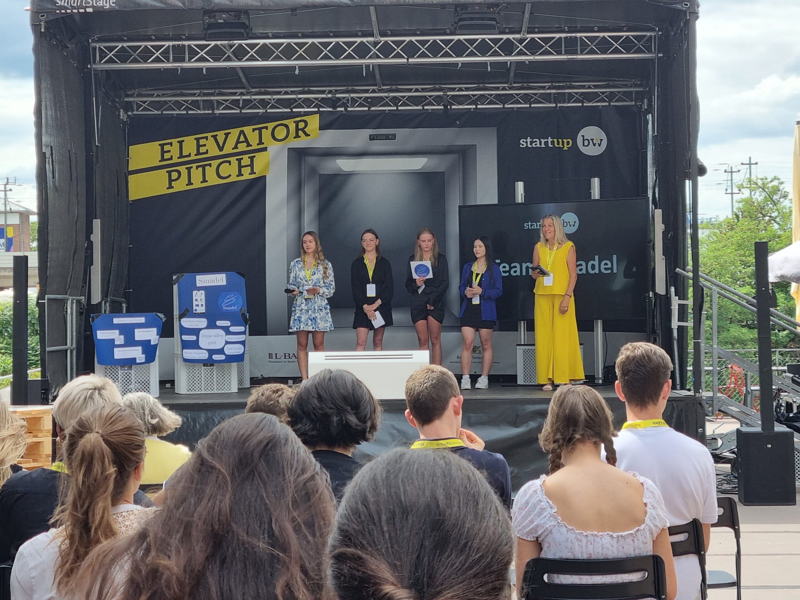 Geschäftsidee "SMADEL" unter den besten Businessplänen - HoGy